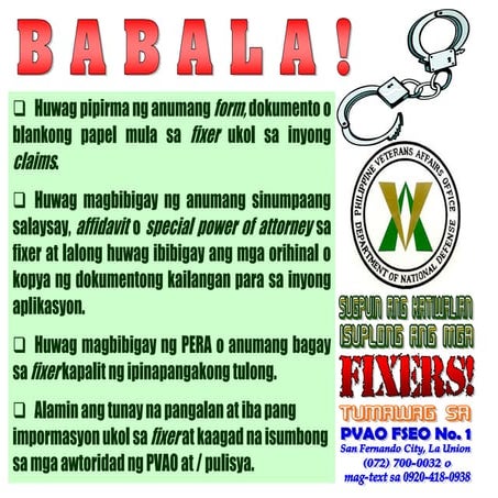 PVAO ANTI-FIXER CAMPAIGN - 2 | PDF