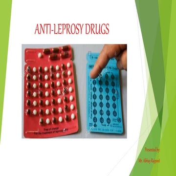 Anti leprosy drug | PPTX