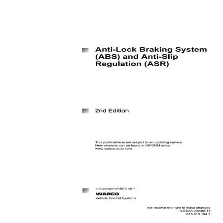Anti lock braking system | PDF