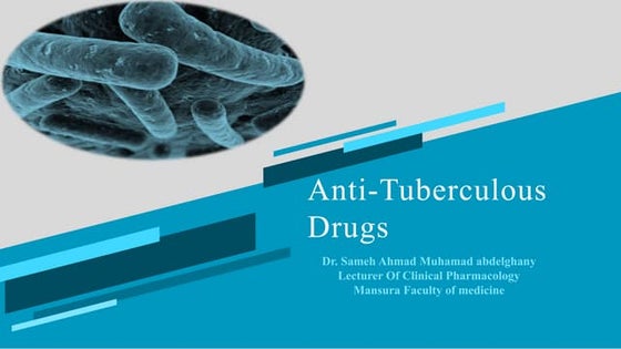 Anti tuberculosis therapy ( att) | PPT