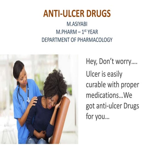 Anti ulcer drugs classification | PPT