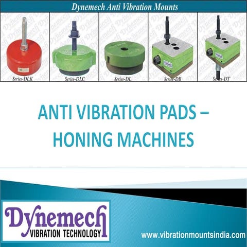Dynemech Anti-Vibration Technology Vibration Insulation Pads | PDF