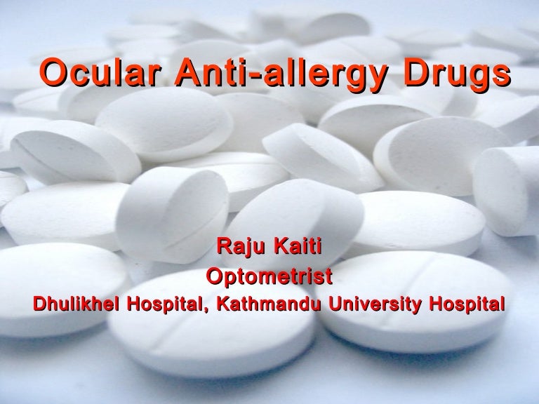 Antiallergy drugs