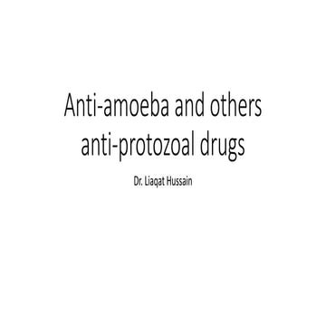antiamoeba and other protozons drugs.pptx