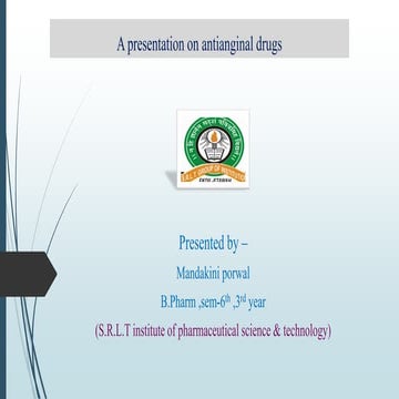 Antianginal drugs | PDF