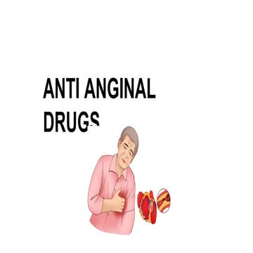 anti anginal drugs and side affect and Symptoms | PPTX