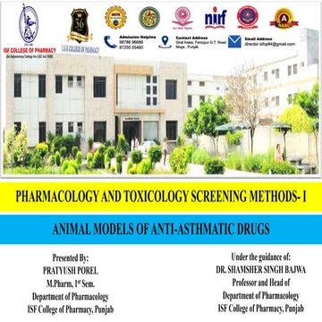 ANTI ASTHMATIC DRUG SCREENING MODEL.pptx