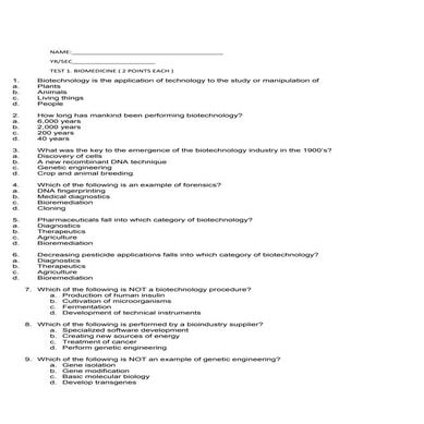 Antibiotic | DOCX