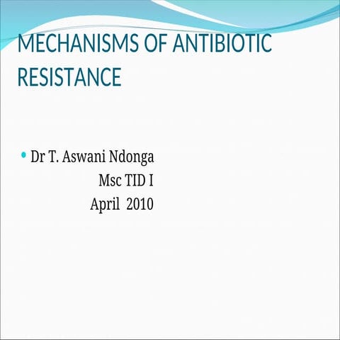 ANTIBIOTIC RESISTANCE in whole peolple.ppt
