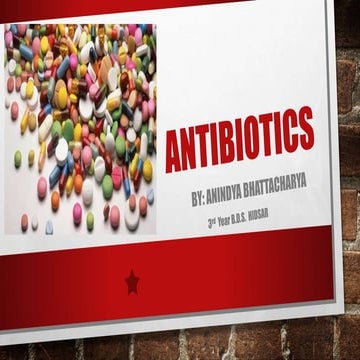 Antibiotics | PPT