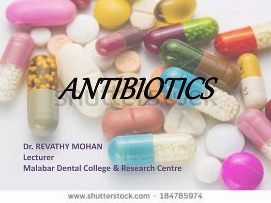 Antibiotics | PPT