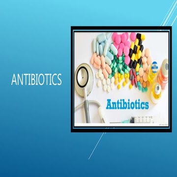Antibiotics | PPT