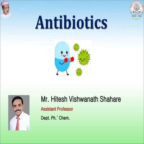 Antibiotics Classification | PDF