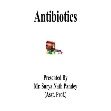Antibiotics | PPT