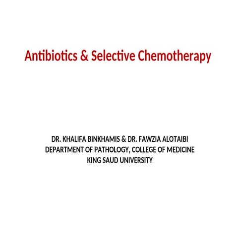 Antibiotics & Selective Chemotherapy.ppt