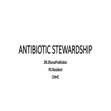 DOH Antimicrobial Stewardship Program in Hospitals Manual of Procedures ...