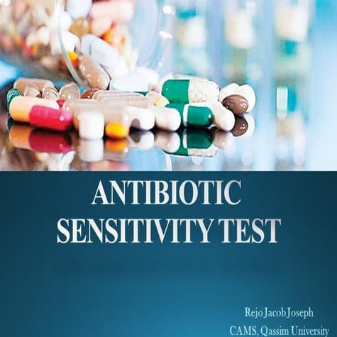 Antibiotic Sensitivity test (AST) | PDF