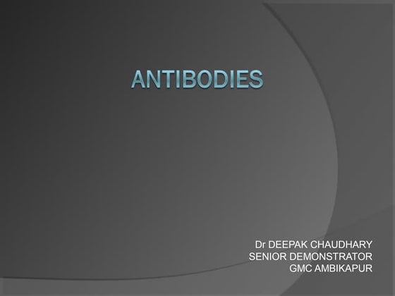 Antibodies and their types with functions | PPTX | Chemistry | Science