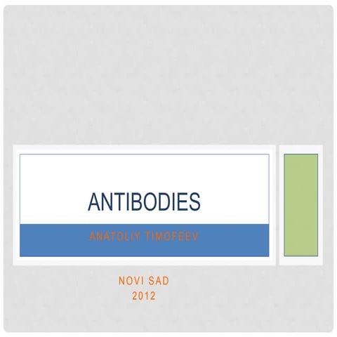 Antibodies | PPT
