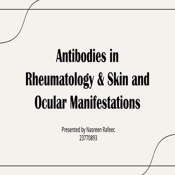 Antibodies_in_Rheumatology_MBBS.pptx by Dr. Neeraj | PPTX