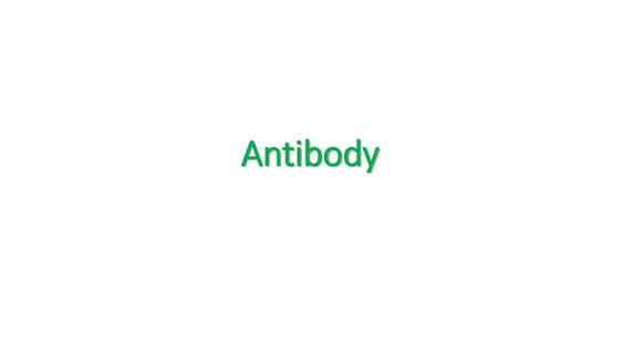 Antibody: Structure and Function | PPTX | Infectious Diseases ...