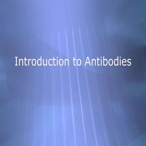 Another presentation of human antibody.ppt