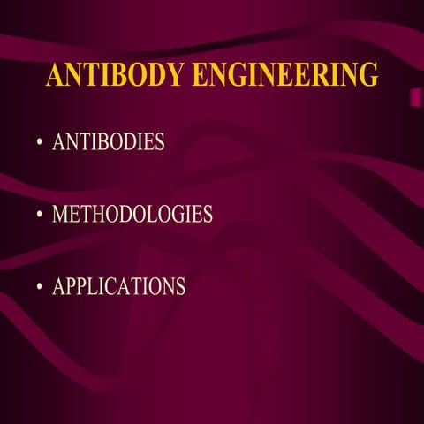 antibody engineering.ppt