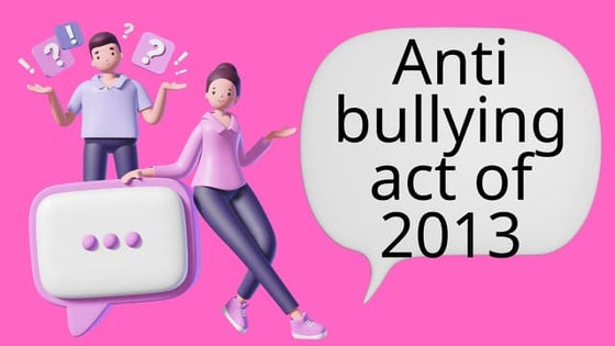Anti bullying Act Powerpont Presentation | PPTX