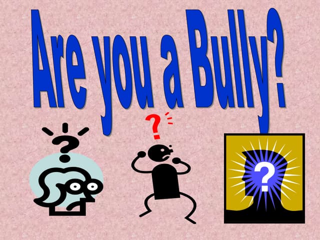 Pambubulas / bullying | PPT