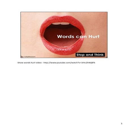 Anti bullying presentation [notes | PDF