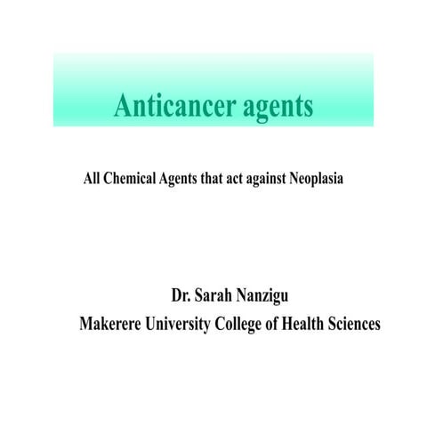 CLASSIFICATION OF ANTI - CANCER DRUGS.pptx