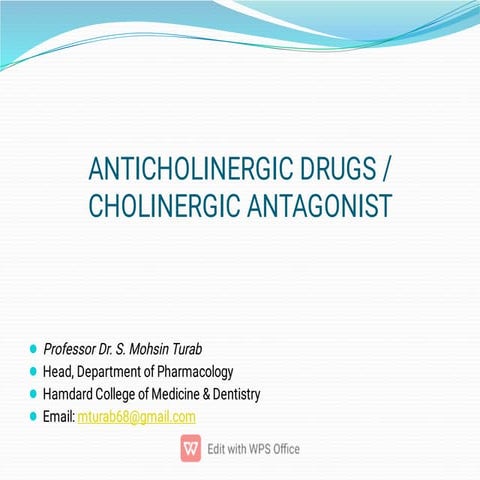 ANTICHOLINERGICS.pdf ggfvbbhjjjfddvhhhbbbbb | PPT