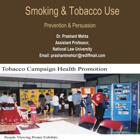 Smoking & Tobacco Use Prevention & Persuasion | PPT