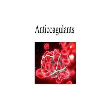 WARFARIN AN ANTI-COAGULANT AGENT MEDICINAL CHEMISTRY - II | PPTX