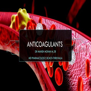 Theory Session -Pharmacology of Anticoagulants .pptx