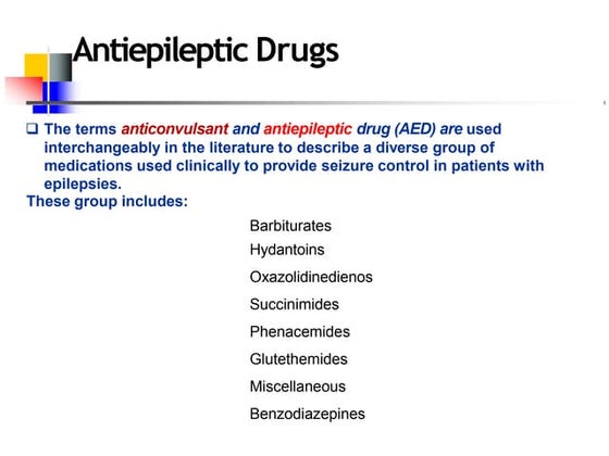ANTICONVULSANT DRUGS.pptx-classification mechanism structure synthesis ...