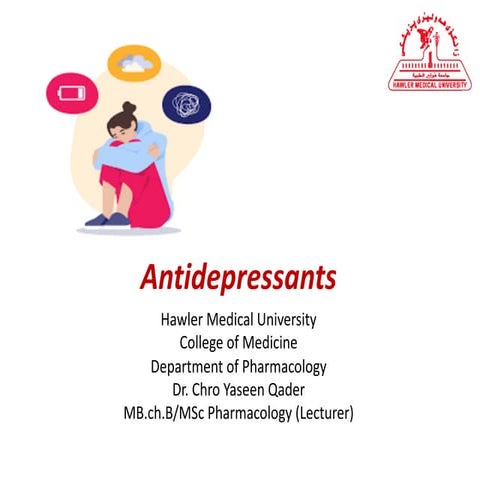 ANTIDEPRESSANTS | PPTX