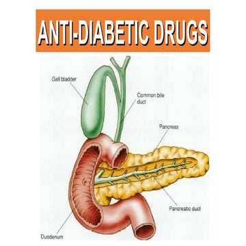 Antidiabetic drugs | PPTX