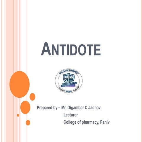 Antidote | PPTX
