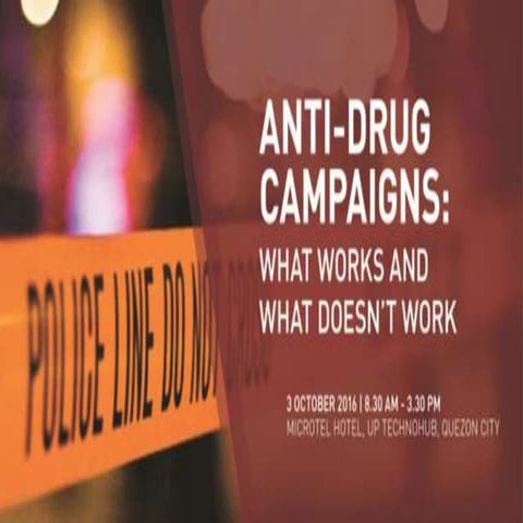 Anti drug campaign | PPT