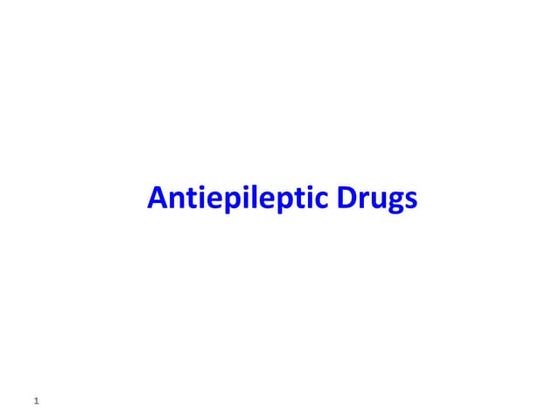 Anticonvulsants | PPT