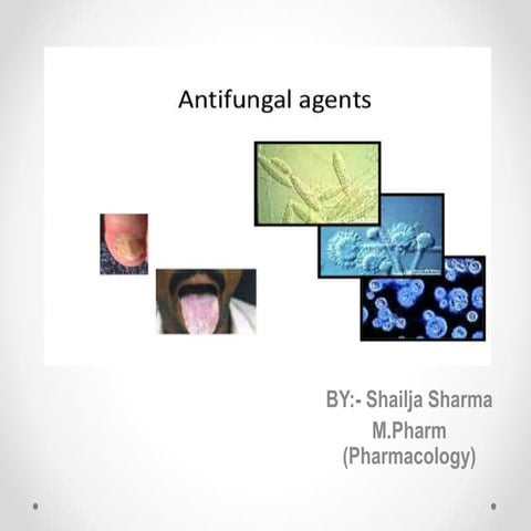 Antifungal agents | PPTX
