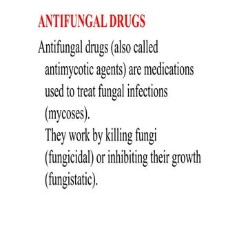 ANTIFUNGAL DRUGS.pptx ANTIFUNGAL DRUGS.pptx