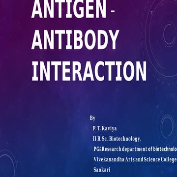 Antigen antibody interaction immunology .pptx
