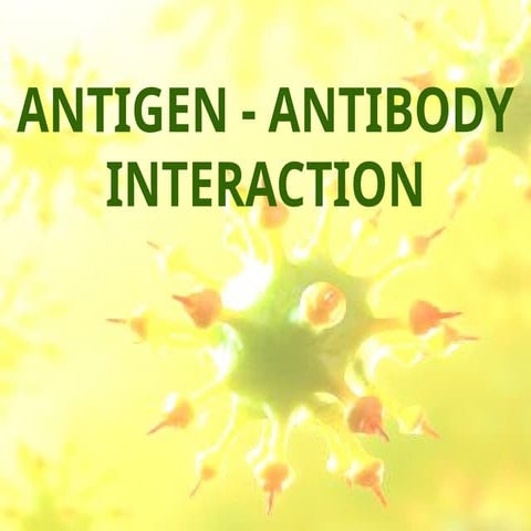 Antigen antibody interaction-agglutination and precipitation ...