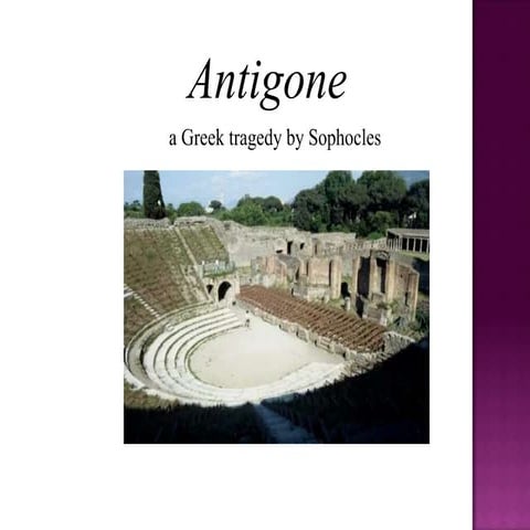Antigone background | PPT