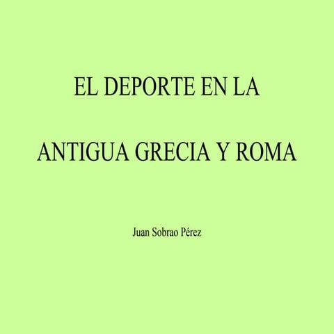 Antigua grecia y roma | PPT