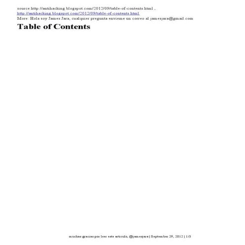 James Jara Portfolio 2014 - InfoSec White Paper- Part 5 | PDF