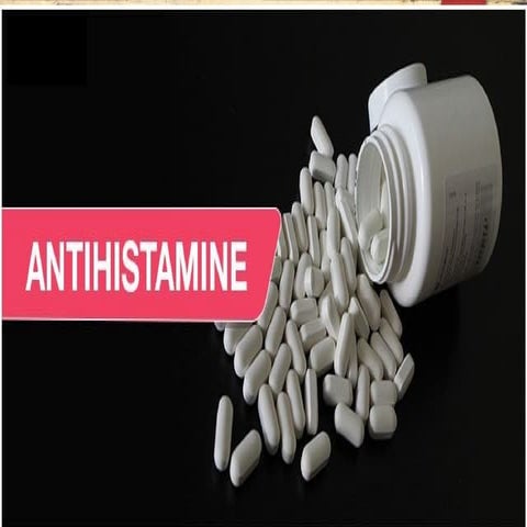 Anti histamine.First generation, second generation,Antagonism of ...