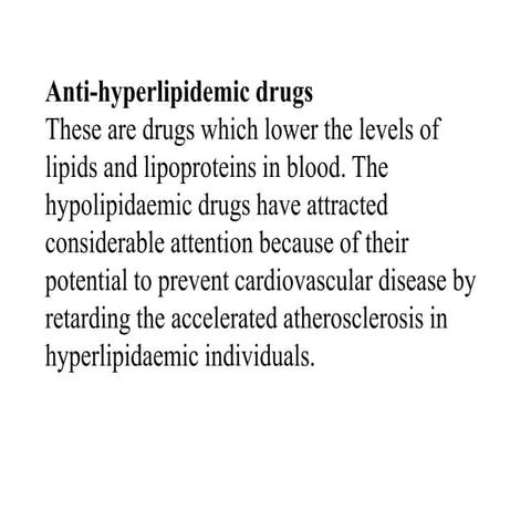 antihyperlipidemic drugs.pptx